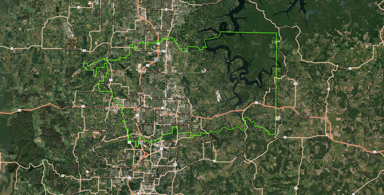 GIS Mapping – Springdale Water Utilities